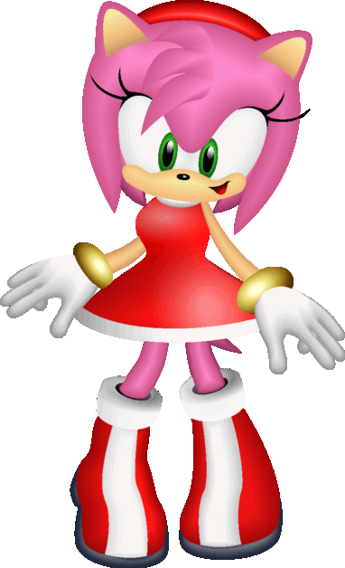 Amy Rose By Darkchaogirl - Amy Rose Sonic Adventure 2 - (382x628) Png ...