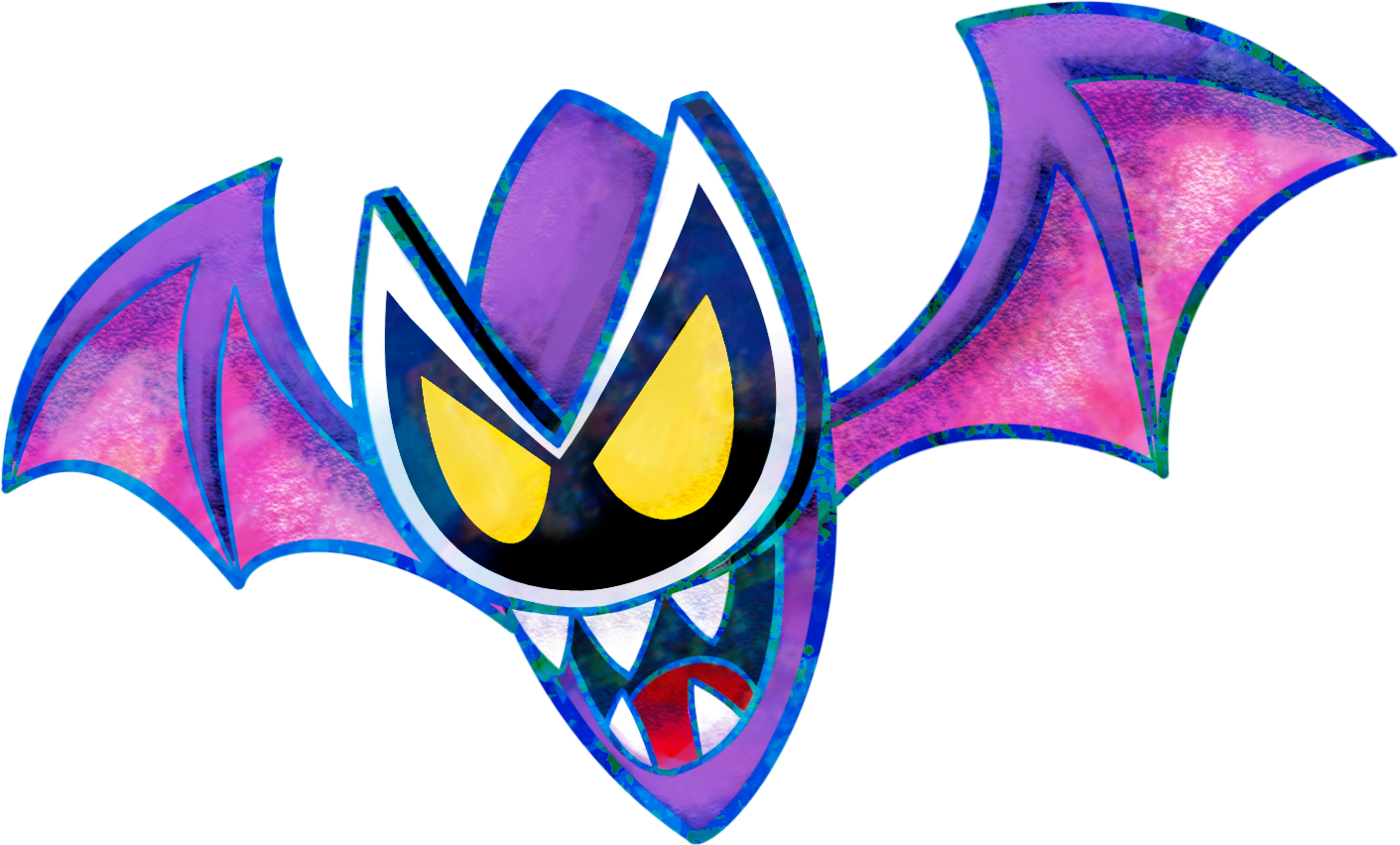 Antasma Bat Form - Mario And Luigi Dream Team Antasma - Full Size PNG ...