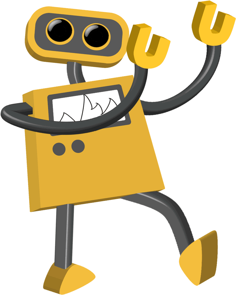 Robot Clipart Gif - Transparent Background Gif - (1038x1085) Png ...