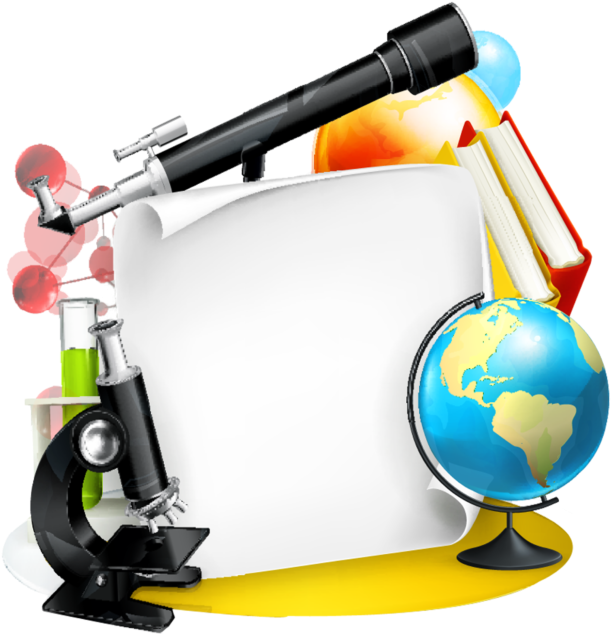 Vector Graphics Science Picture Frames Clip Art Image - Science Frames ...