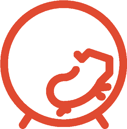 Image - Hamster Wheel Animated Gif - (512x512) Png Clipart Download