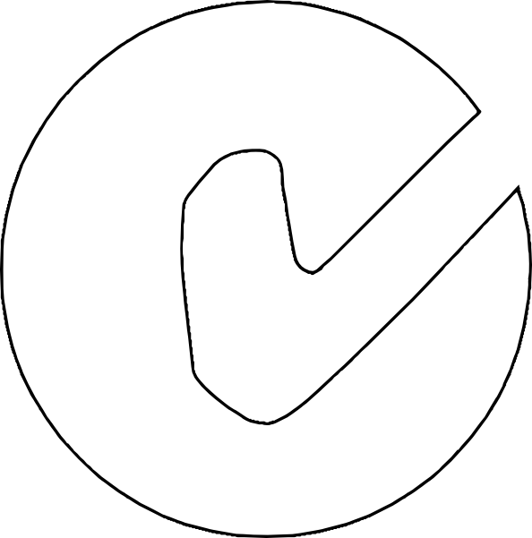 Structure Of The Earth Outline - (594x601) Png Clipart Download