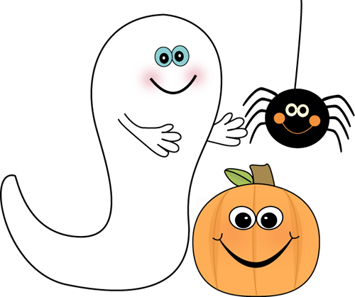 Halloween Friends - Mycutegraphics Halloween - (500x419) Png Clipart ...