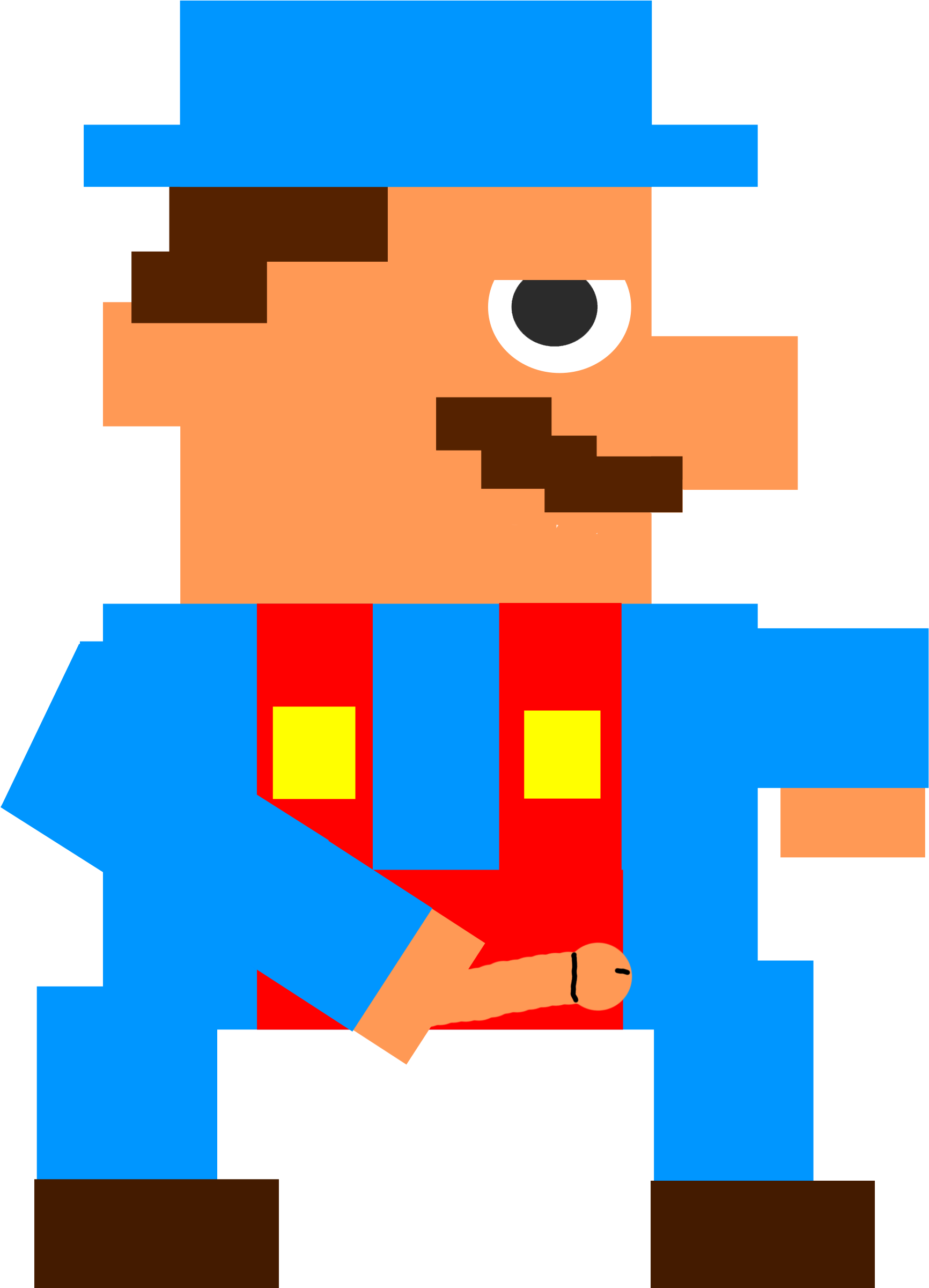 21 , - Pixel Guy Png - (2123x2400) Png Clipart Download