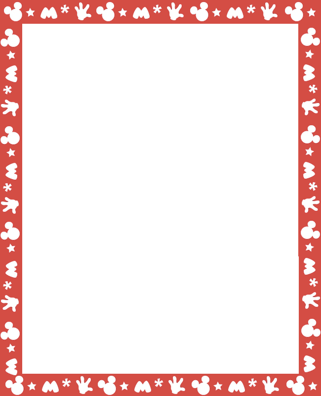 Red Border Design Png - (650x800) Png Clipart Download