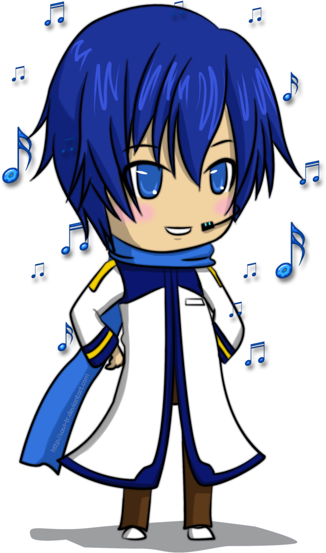 Kaito Chibi Png - (900x1184) Png Clipart Download