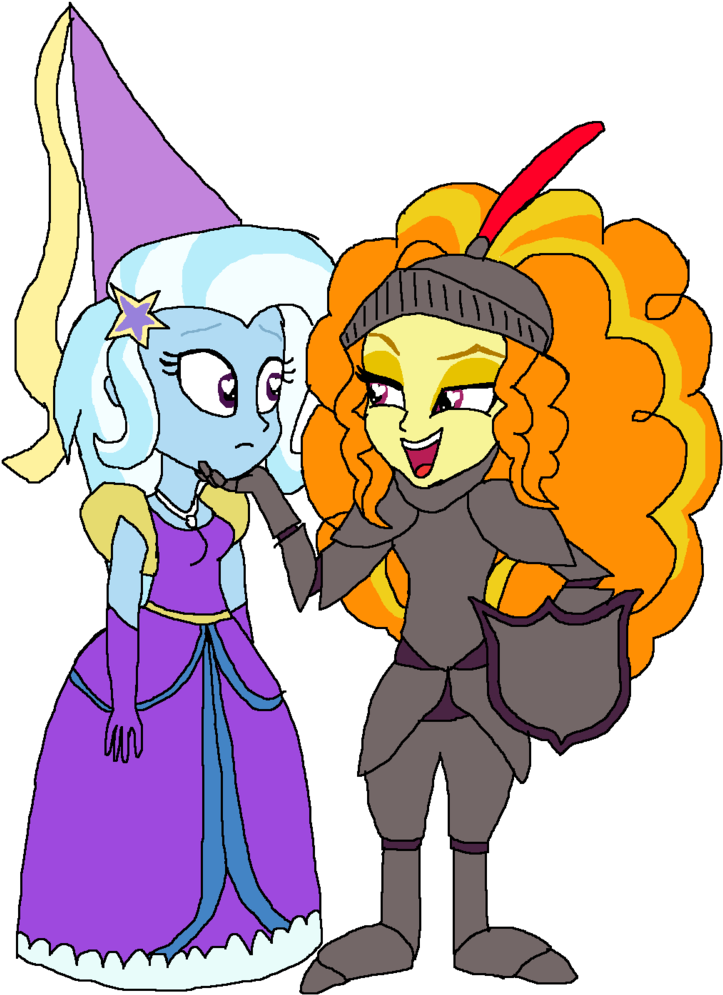 Adagio Dazzle, Armor, Artist - Cartoon - (765x1044) Png Clipart Download