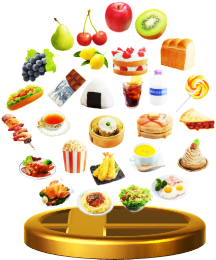 Items And Rewards - Super Smash Bros Wii U Food - (512x512) Png Clipart ...