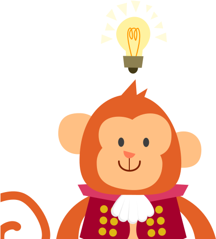 Learn - Monkey - (500x500) Png Clipart Download