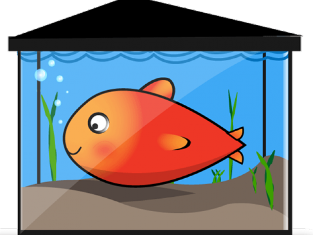 Fish Tank Clipart Goldfish Tank - Fish Tank Clip Art - (640x480) Png ...