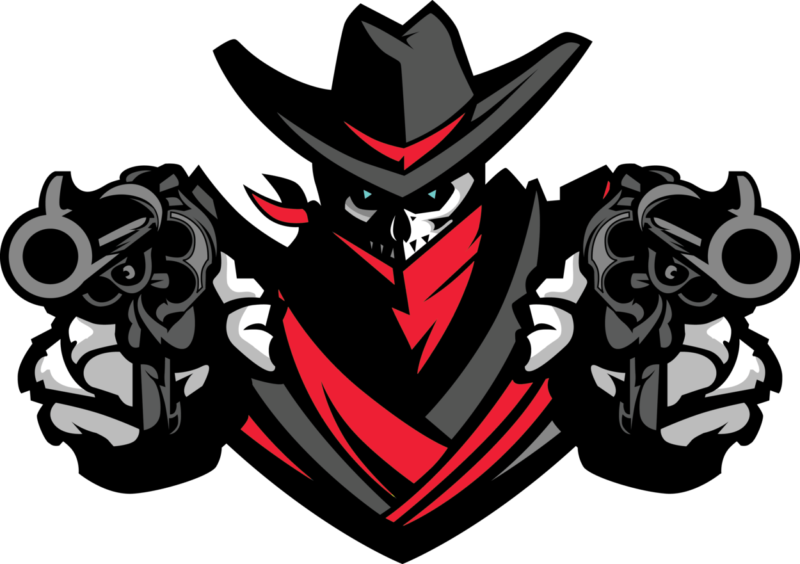 Skull Clipart Images - Bandit Logos - (1250x881) Png Clipart Download