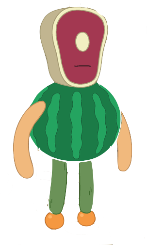 Food Boys - Adventure Time Food Characters - (310x574) Png Clipart Download