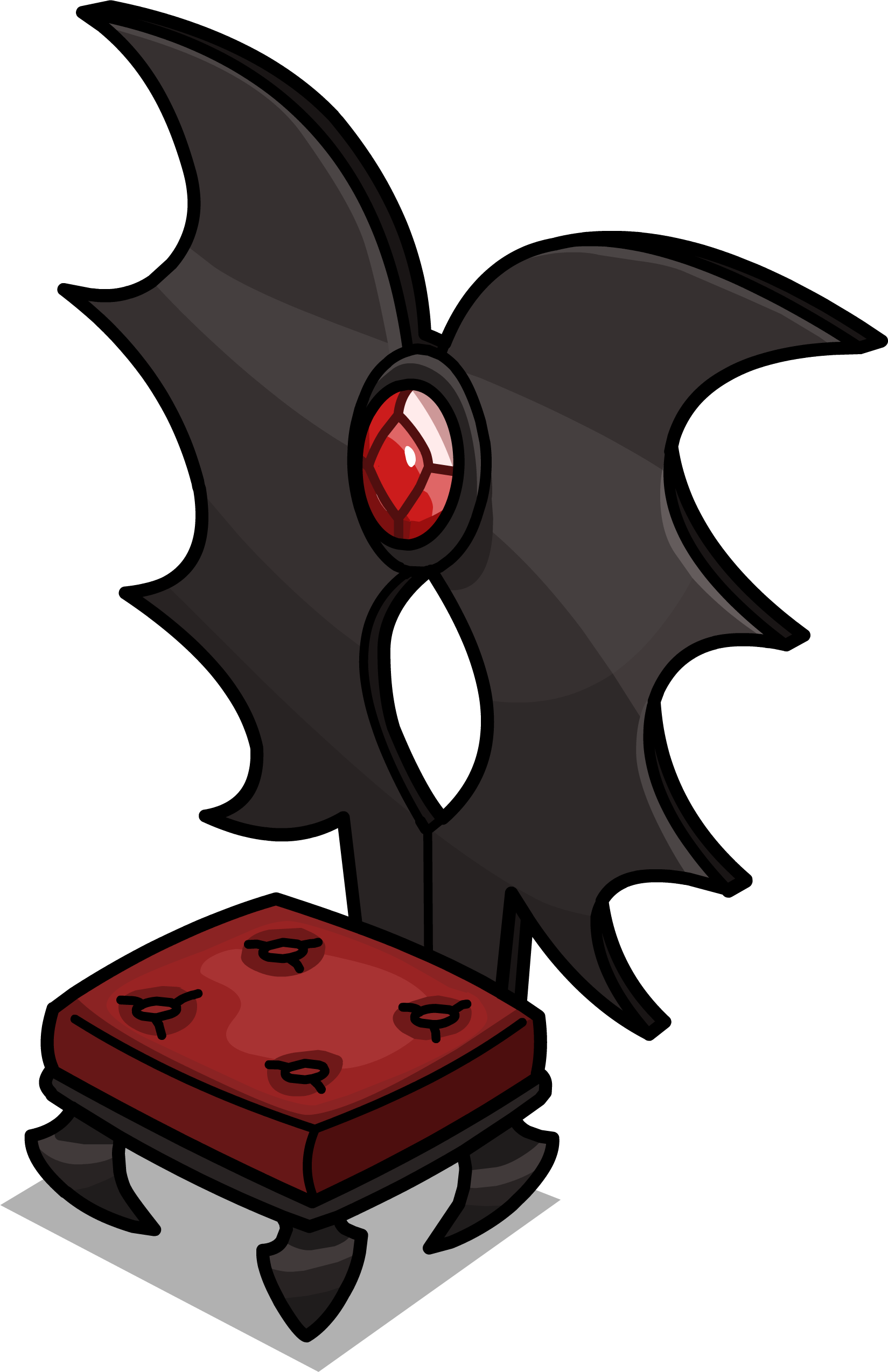 Vampire Throne Sprite 001 - Cartoon - (1649x2549) Png Clipart Download