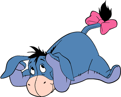 Winnie Pooh I Aah - (500x403) Png Clipart Download