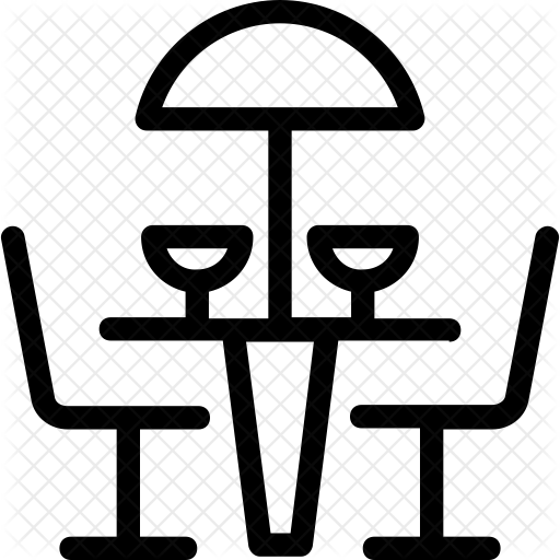 Restaurant Icon - Table - (512x512) Png Clipart Download