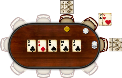 Poker Flop Turn River Odds - Tabletop Game - (480x305) Png Clipart Download
