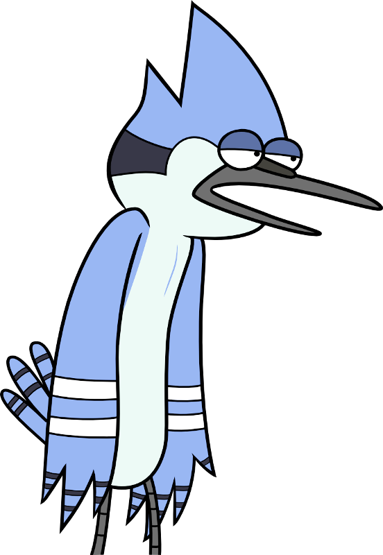Mordecai Rigby Television Show Cartoon Network - Mordecai Transparent ...