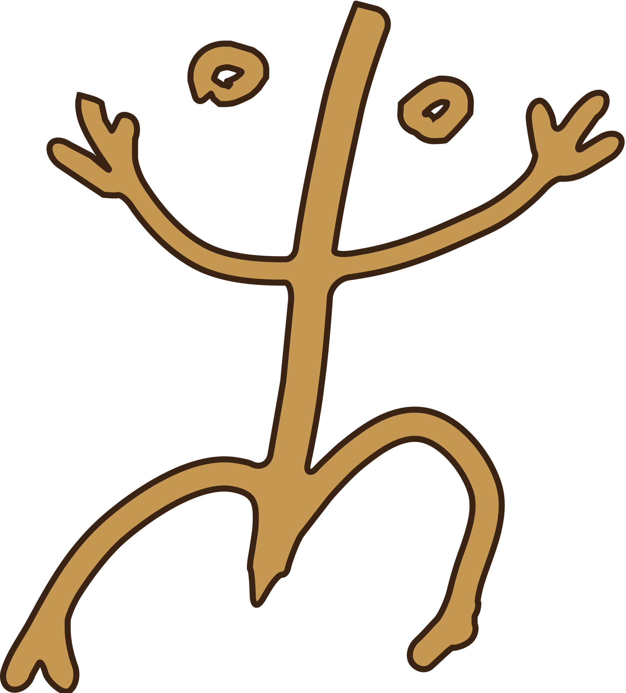 Open - Taino Symbols Png - (2000x2214) Png Clipart Download