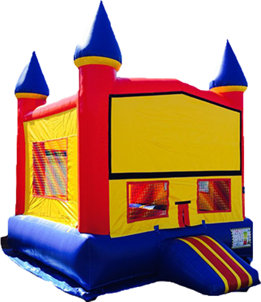 Bounce House Castle - Moon Bounce Icon - (600x635) Png Clipart Download