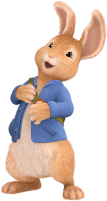 Peter Rabbit And Friends Transparent Png - Cbeebies Peter Rabbit ...