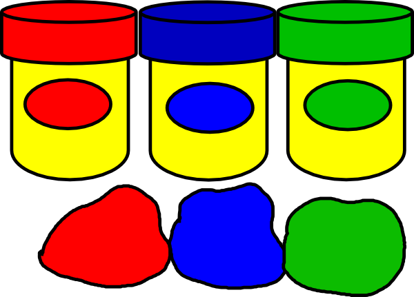 Play Doh Clipart - Play Doh Clipart - (600x431) Png Clipart Download