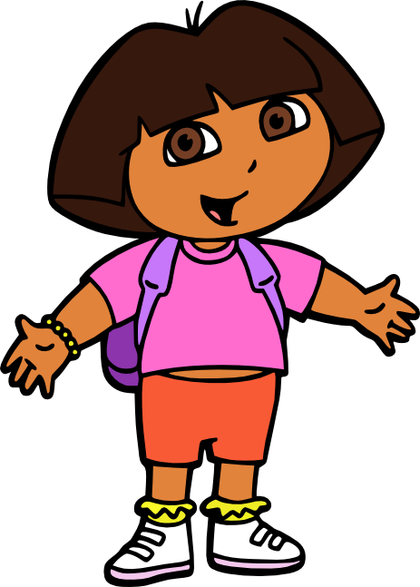 Dora The Explorer Svg - Dora The Explorer Svg - (463x647) Png Clipart ...