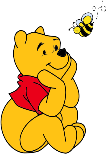 Bees Clipart Pooh - Clip Art Winnie The Pooh - Full Size PNG Clipart ...