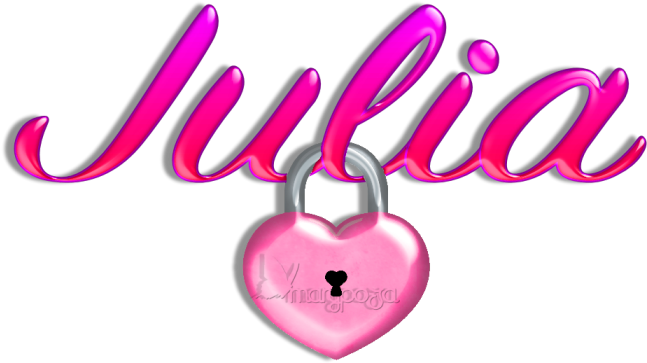Name Julia In Glitter - Full Size PNG Clipart Images Download