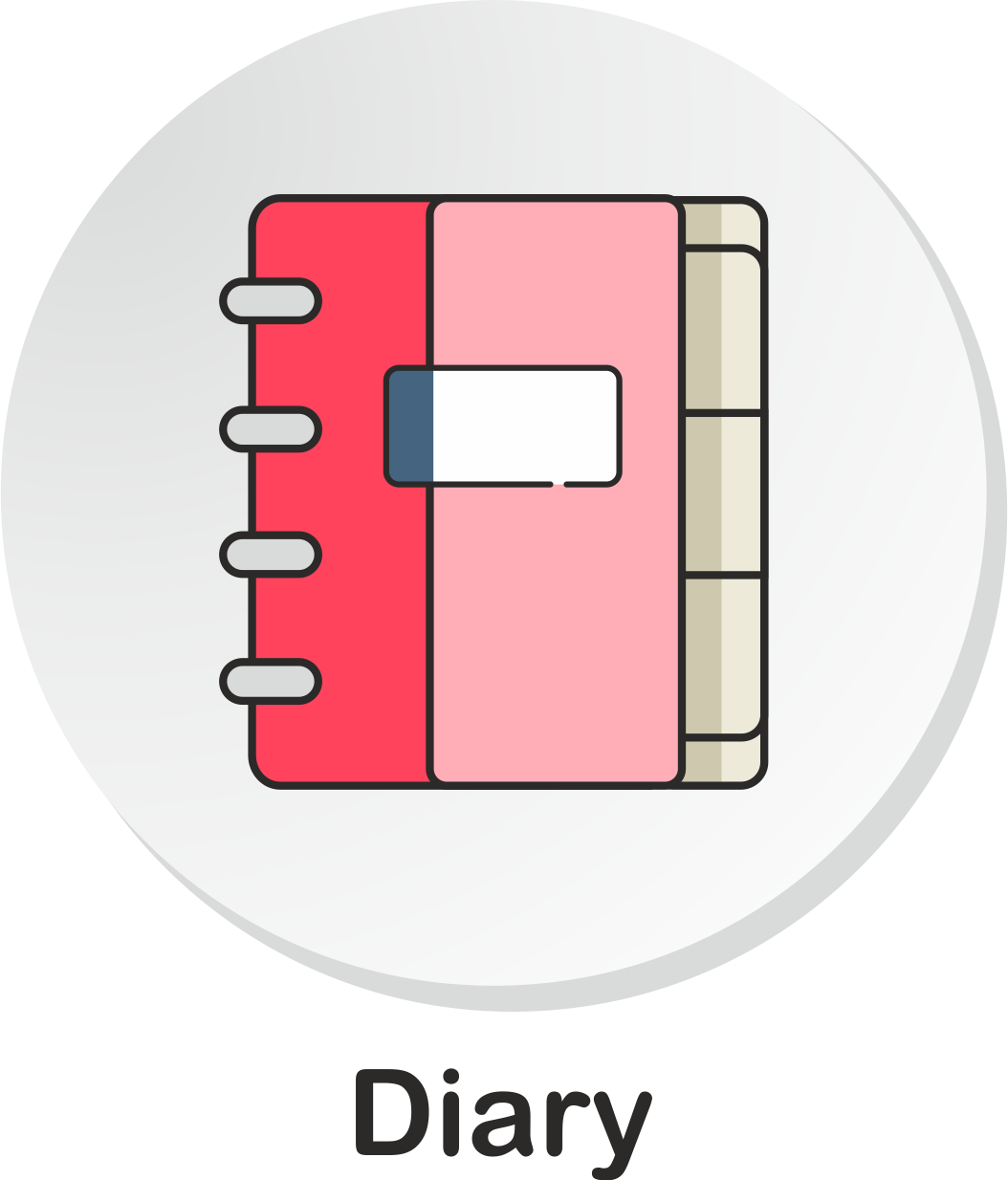 Diary - Array - (1054x1234) Png Clipart Download