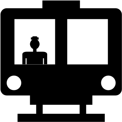 Monopoly Railroad Symbol Clipart - Train Symbol Gif - (400x400) Png ...