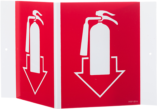Fire Extinguisher 3d Stand-out Sign - Fire Extinguisher - (700x700) Png ...