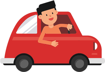 Man Driving Car Gif Animation Loop - Driving A Car Gif - (419x400) Png ...