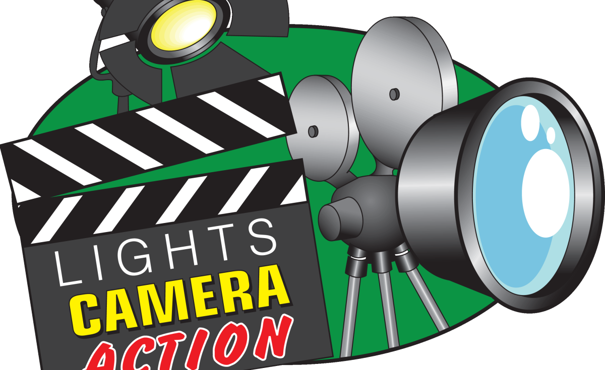 Lights Camera Action Gif - (1200x735) Png Clipart Download