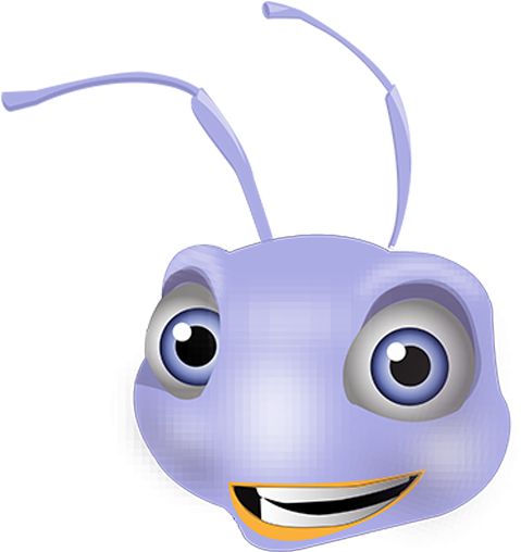 Ant Head - Cartoon - (512x512) Png Clipart Download