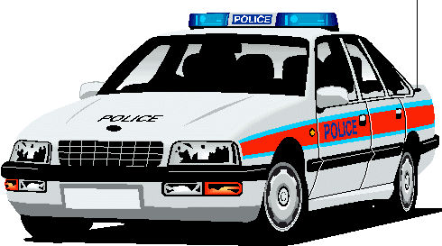 Police Flashing Sticker - Animated Police Car Clipart Gif - (490x273 ...