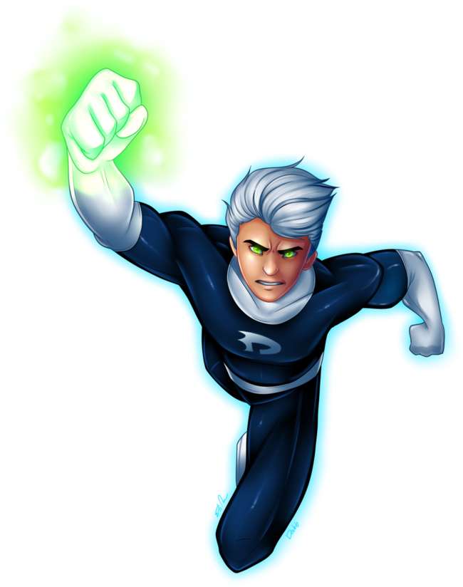 Danny Phantom By Rawri-tea - Ghost Boy - (894x894) Png Clipart Download