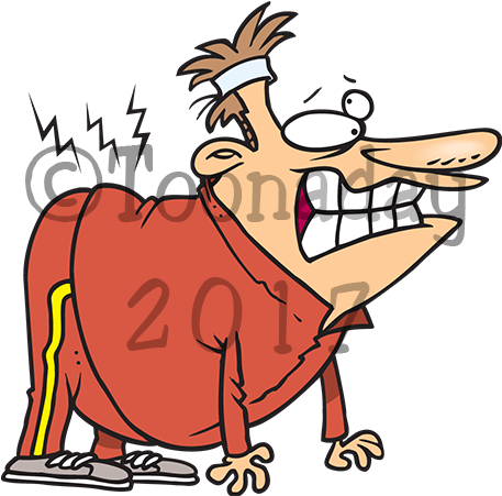 Overexertion In Exercise - (600x450) Png Clipart Download