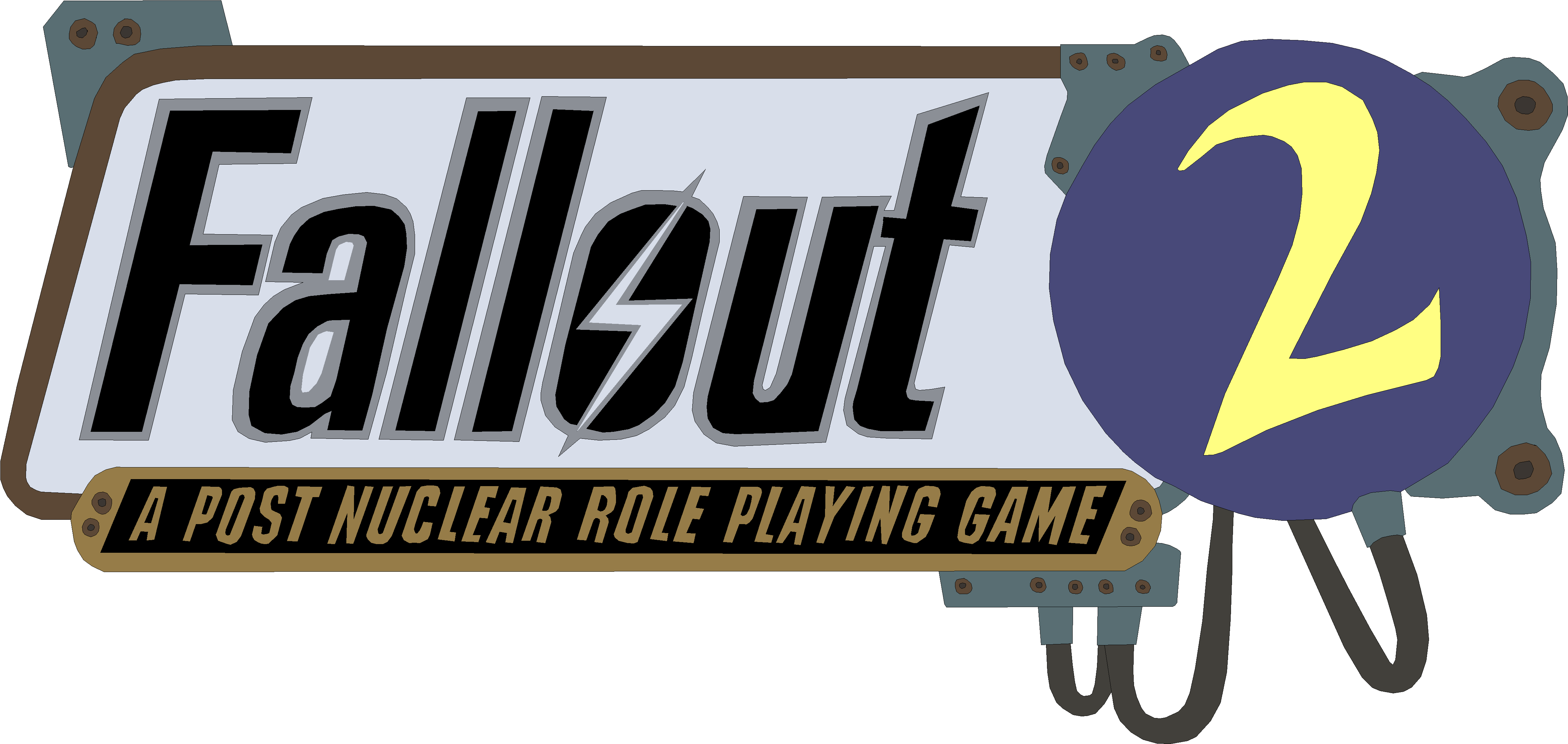 Fallout Clipart Fallout 2 - Fallout 2 Render - (5000x3498) Png Clipart ...