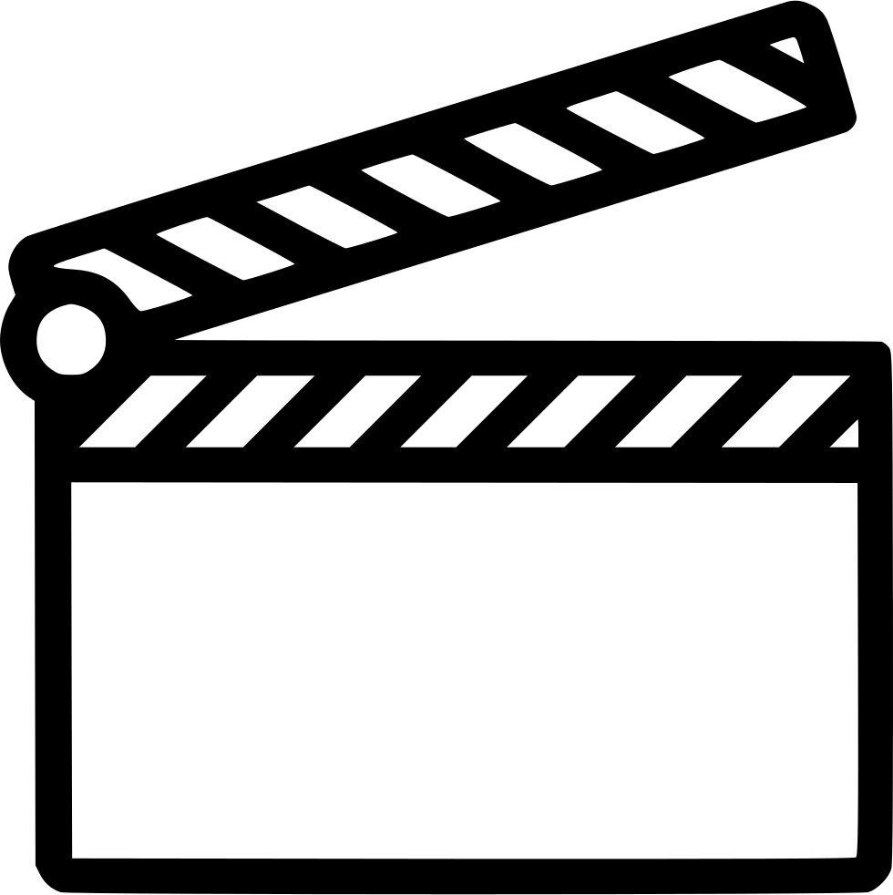 Clapperboard Computer Icons Film Clip Art - White Clap Icon Png ...