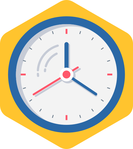 Flexible Work Hours - Timer - Full Size PNG Clipart Images Download