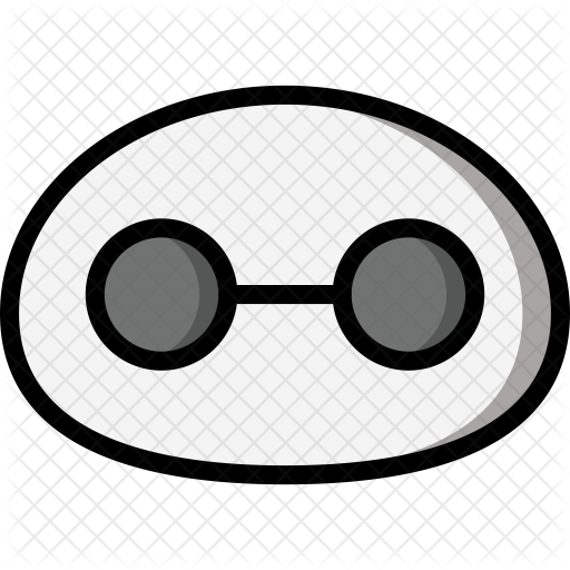Baymax Icon - Circle - (512x512) Png Clipart Download