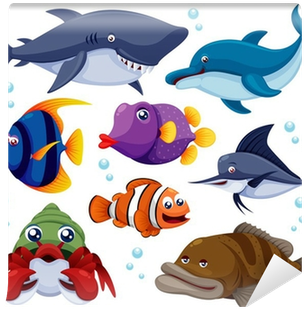Fish Cartoon Images Png - (400x400) Png Clipart Download