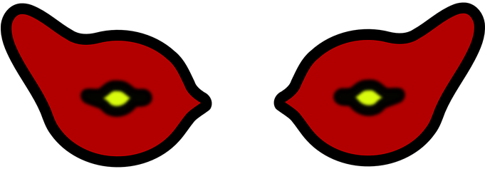 Eyes, Red, Watching, Stare, Staring - Staring - (680x340) Png Clipart ...