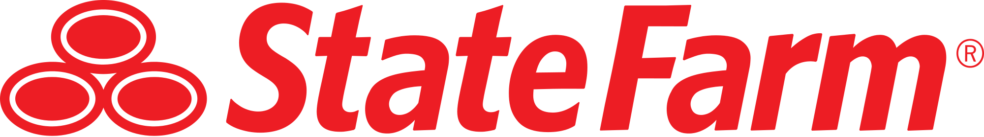 State Farm Logo Png - (2000x280) Png Clipart Download