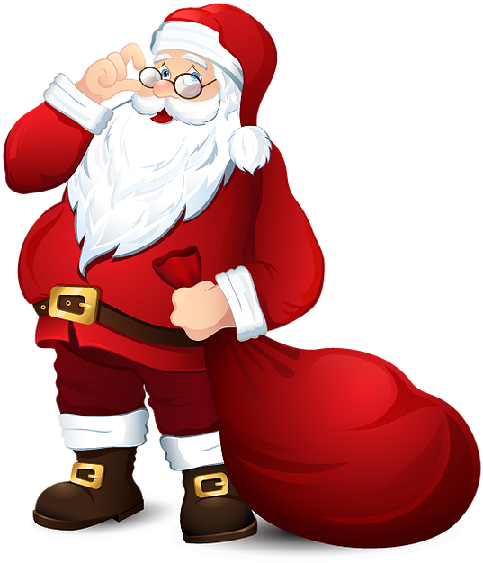 Santa Claus - (723x787) Png Clipart Download
