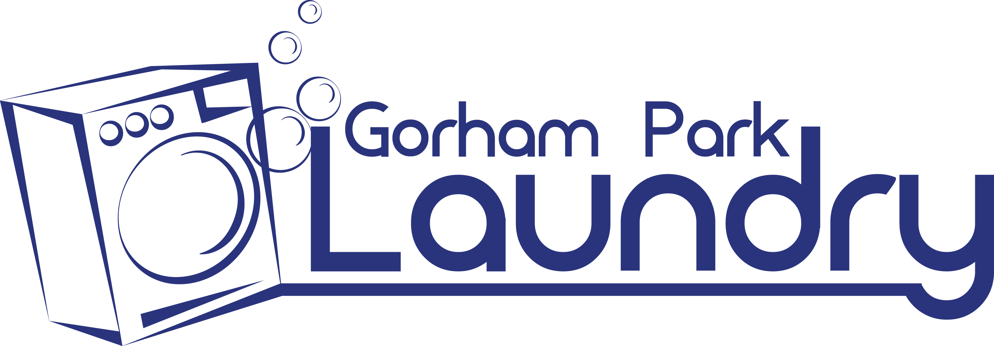 Laundry Logo - (3177x1106) Png Clipart Download