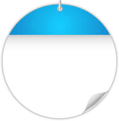 Circle Calendar Date Icon Light Blue - Date Calendar Circle - (418x425 ...
