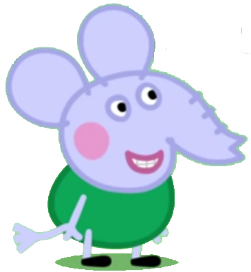24, November 11, 2015 - Peppa Pig Edmond Elephant - (365x396) Png ...
