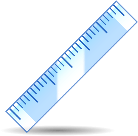 Straight Ruler - Ruler Emoji Png - Full Size PNG Clipart Images Download