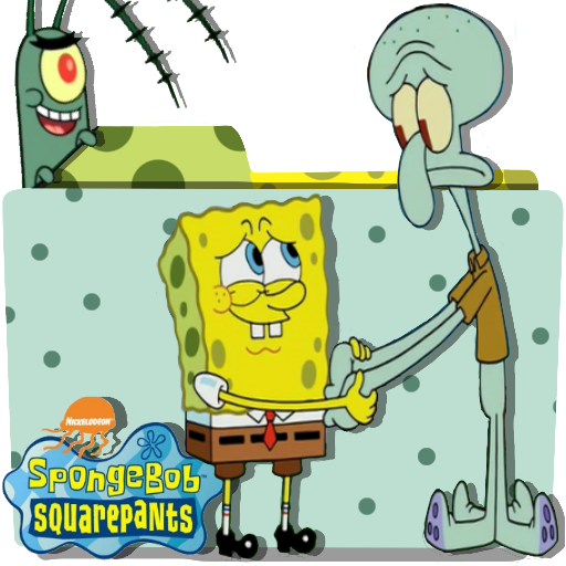 Spongebob Squarepants Folder Icon By Kairaplatypus - Spongebob ...